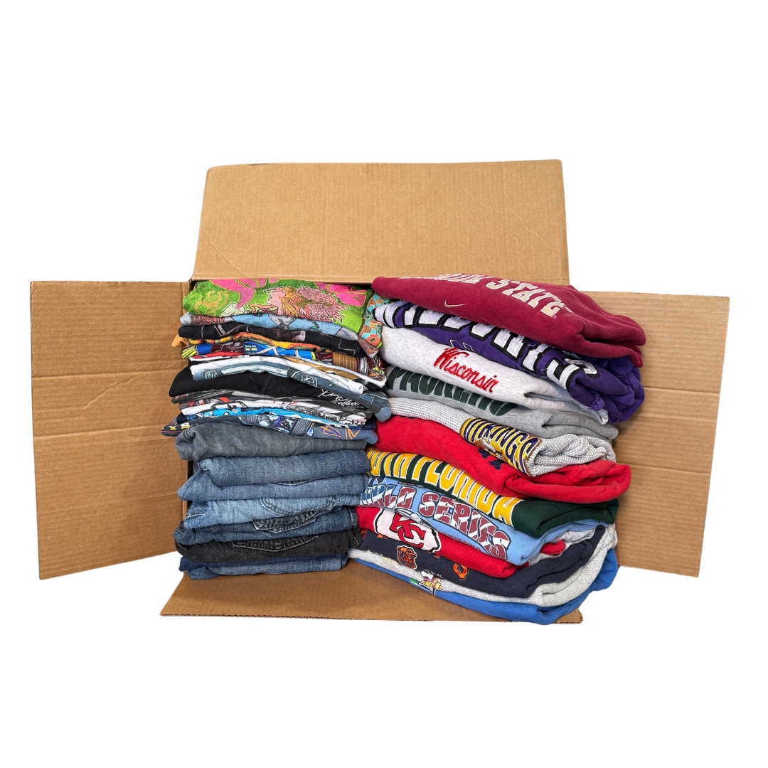Thrift Vintage Fashion: 75-Piece Sample Box