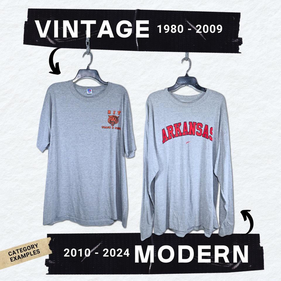 Wholesale College & University T-Shirts — THRIFT VINTAGE