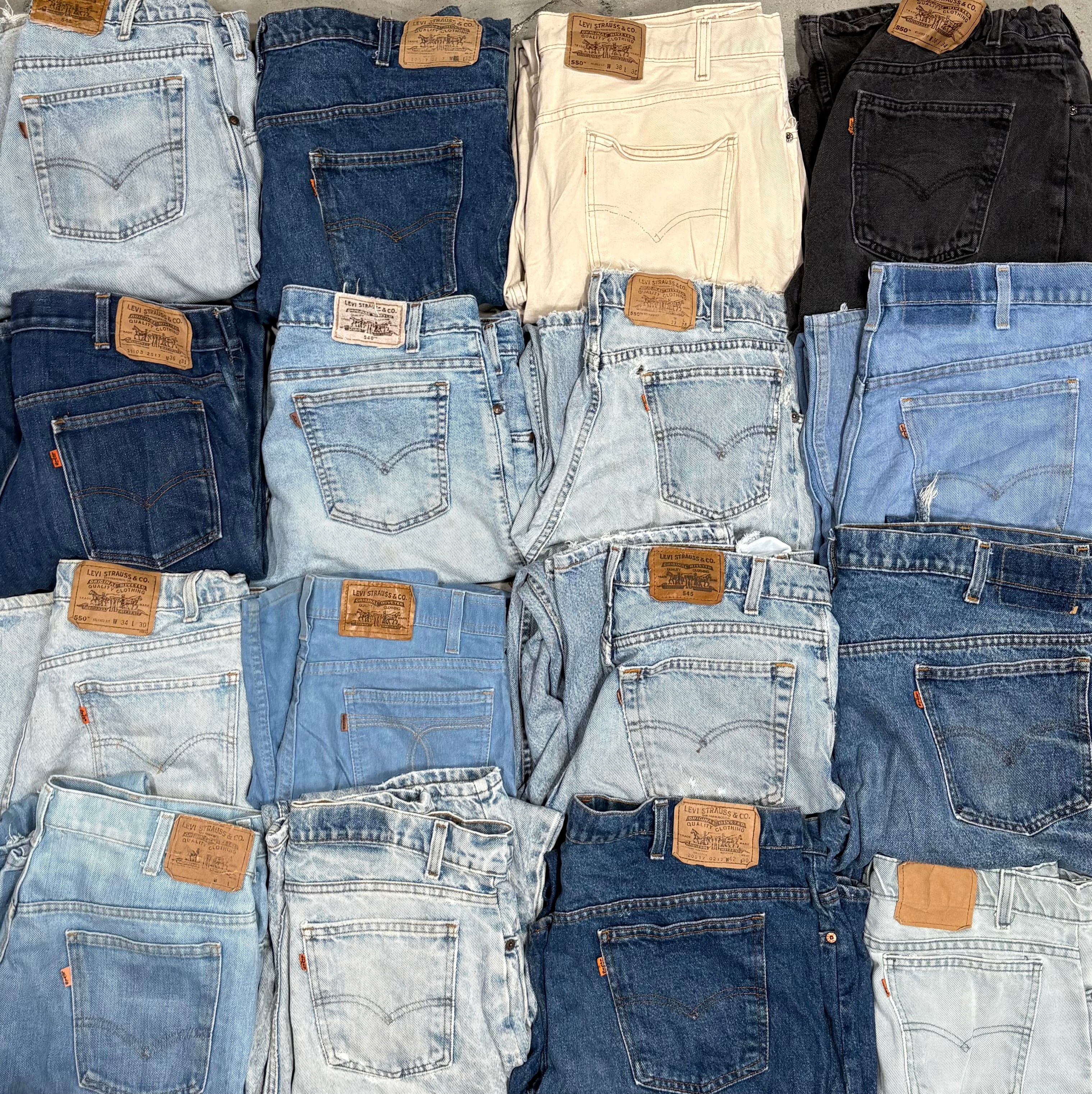 Wholesale Levis Orange Tab Jeans Mens Vintage Mix