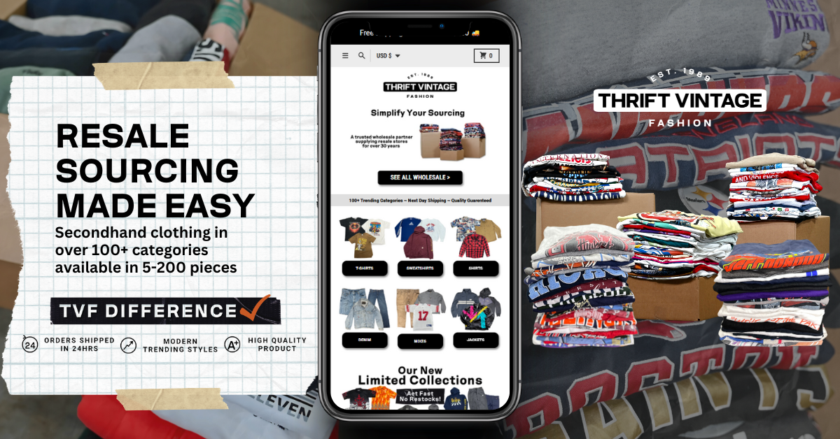 Shop Wholesale Secondhand Clothing | Online Thrifting