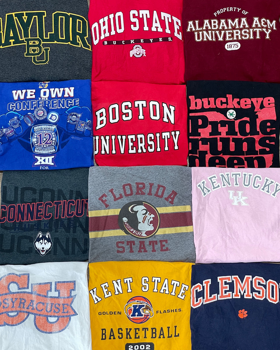 College & University T-Shirts Mystery Box — THRIFT VINTAGE