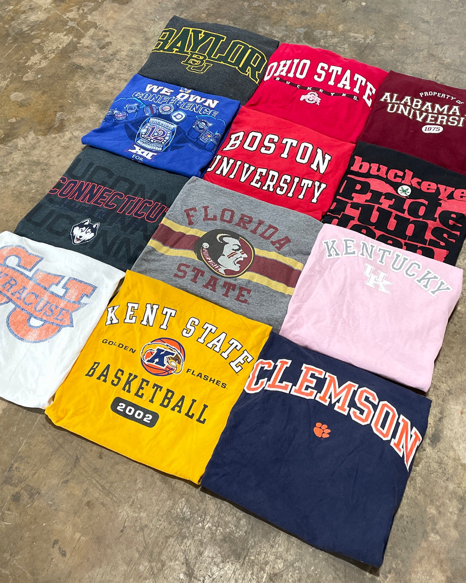 College & University T-Shirts Mystery Box — THRIFT VINTAGE
